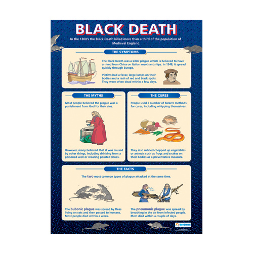 History Schools Posters - Black Death